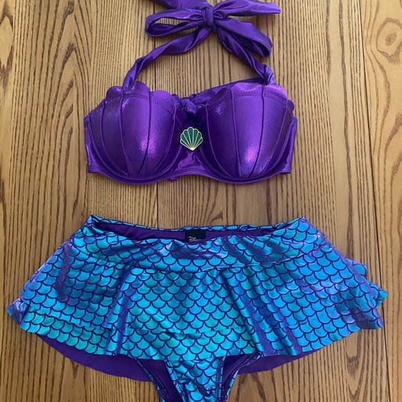 Hot Topic | Swim | Purple Mermaid Bikini Set | Poshmark